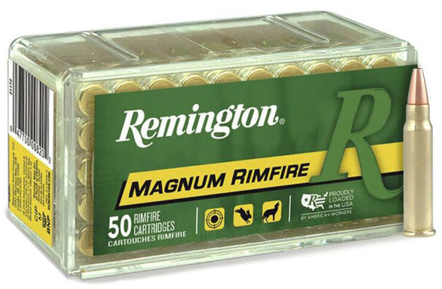 REMINGTON Magnum Rimfire metal ammunition - 17 HMR - 17 grains - JHP ...