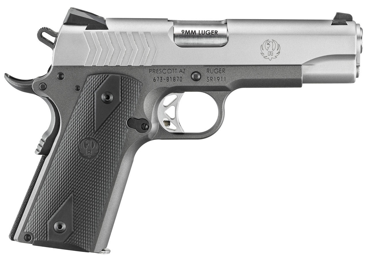 Pistola RUGER SR1911 Lightweight Commander - 9mm. – Carbin