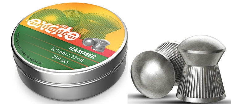 H&N SPORT EXCITE HAMMER PELLETS CAL. 5.5mm (250ud) – Carbin