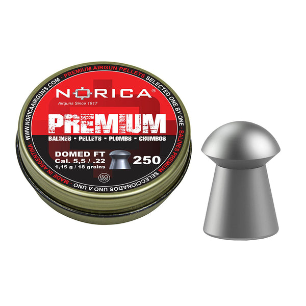 Norica Premium Domed FT Pellets – Carbin