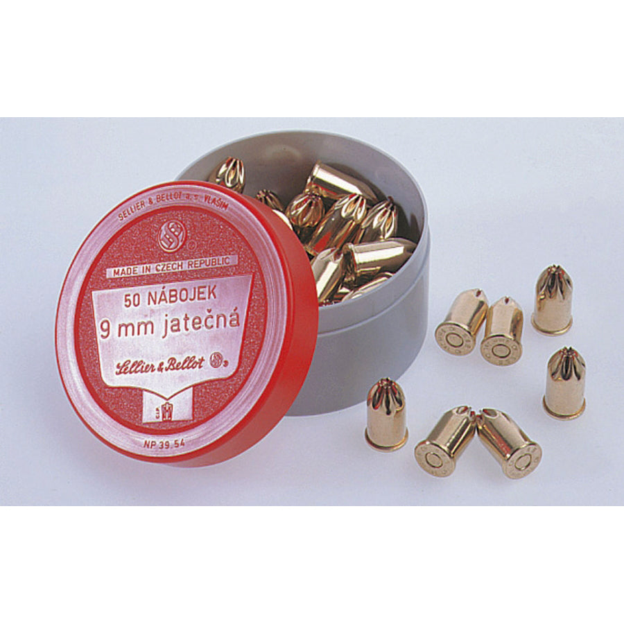 S&B 9mm JAT RED ammunition for slaughterhouses – Carbin